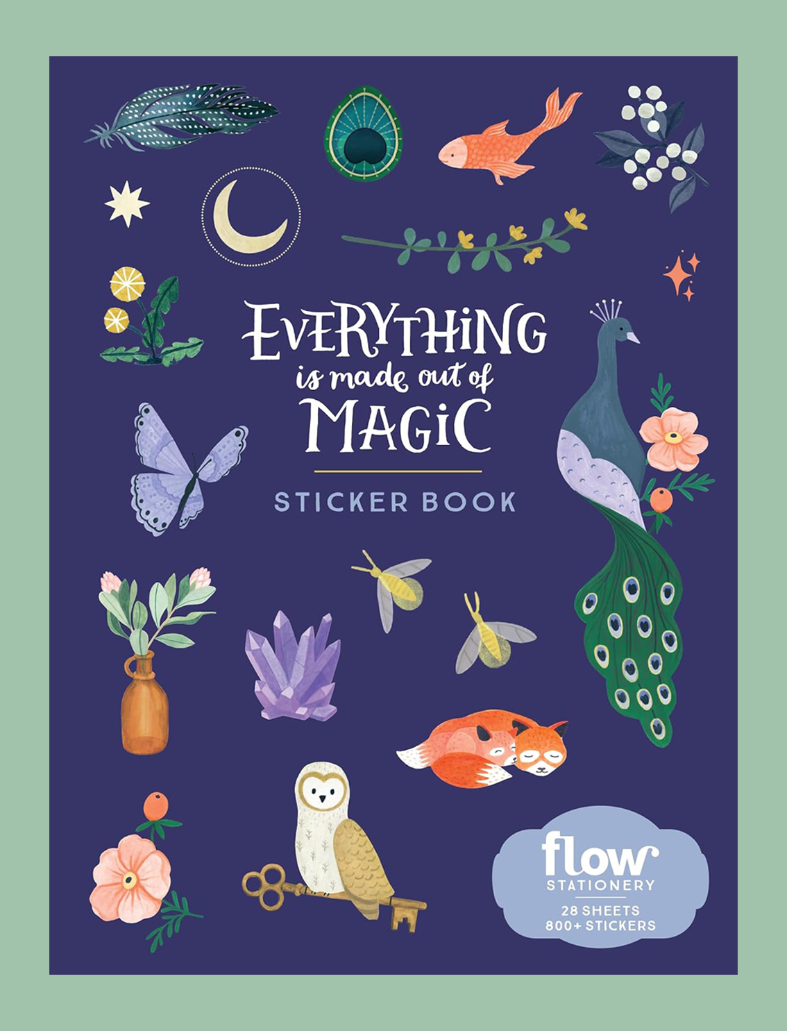 ספר מדבקות Everything Is Made Out Of Magic – AYO
